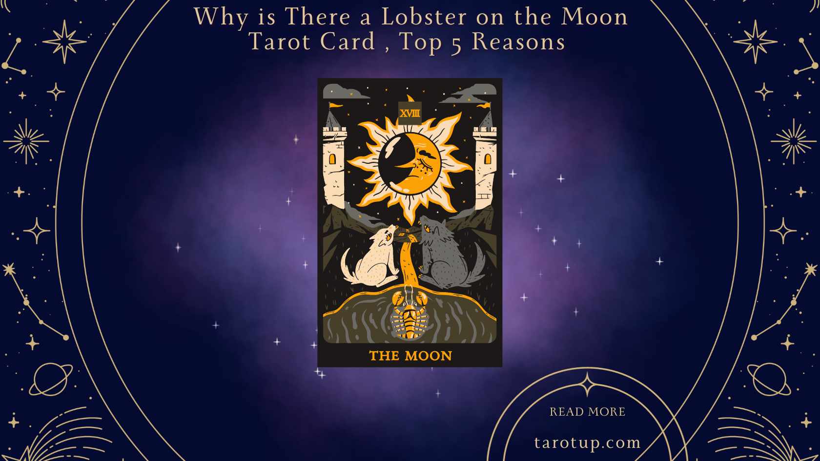 Why is There a Lobster on the Moon Tarot Card , Top 5 Reasons - TarotUp